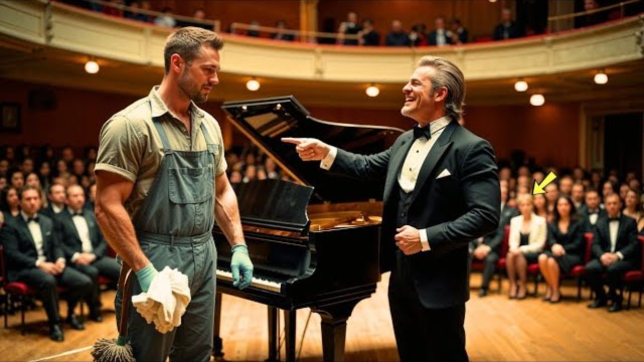 Un père célibataire, concierge, a été invité à jouer du piano pour ...